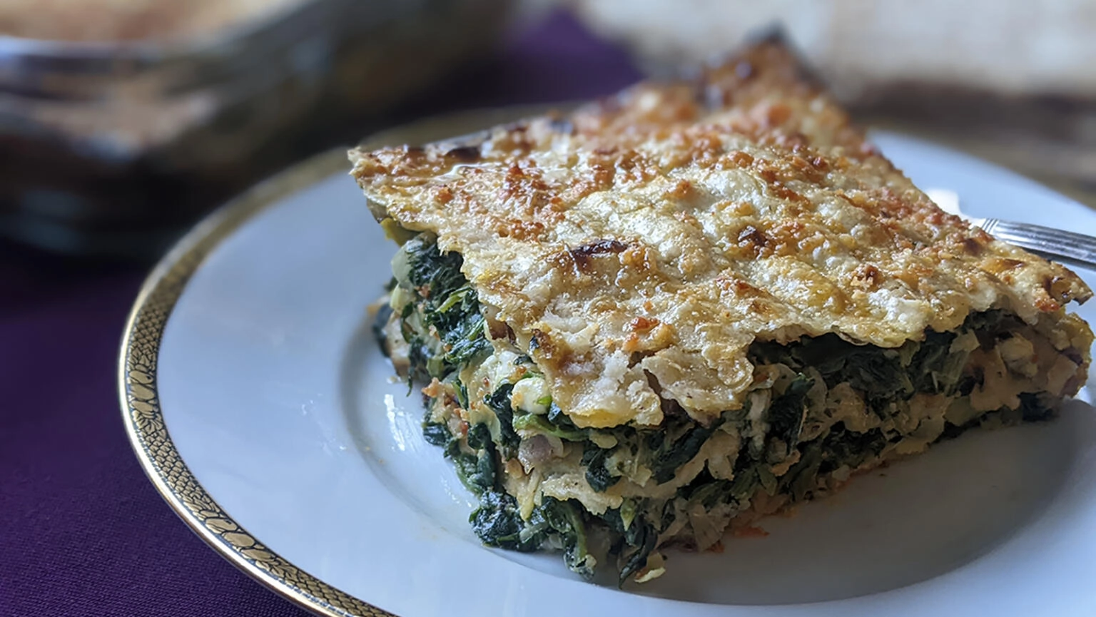 Sephardic Matzah Spinach Pie Recipe The Nosher
